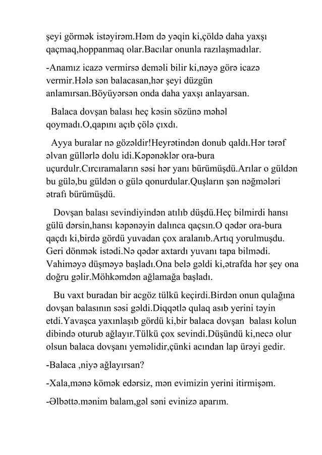 Decel dovsan balasi | DOCX