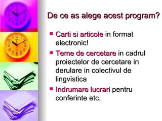 De ce lingvistica limbii engleze | PPT