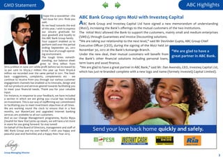 The ABC Vision Diaspora Edition Dec 2012 | PPT