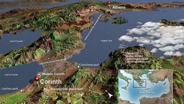 Acts 17:29 - Acts 18:4 ~ Intro to Corinth | PPT