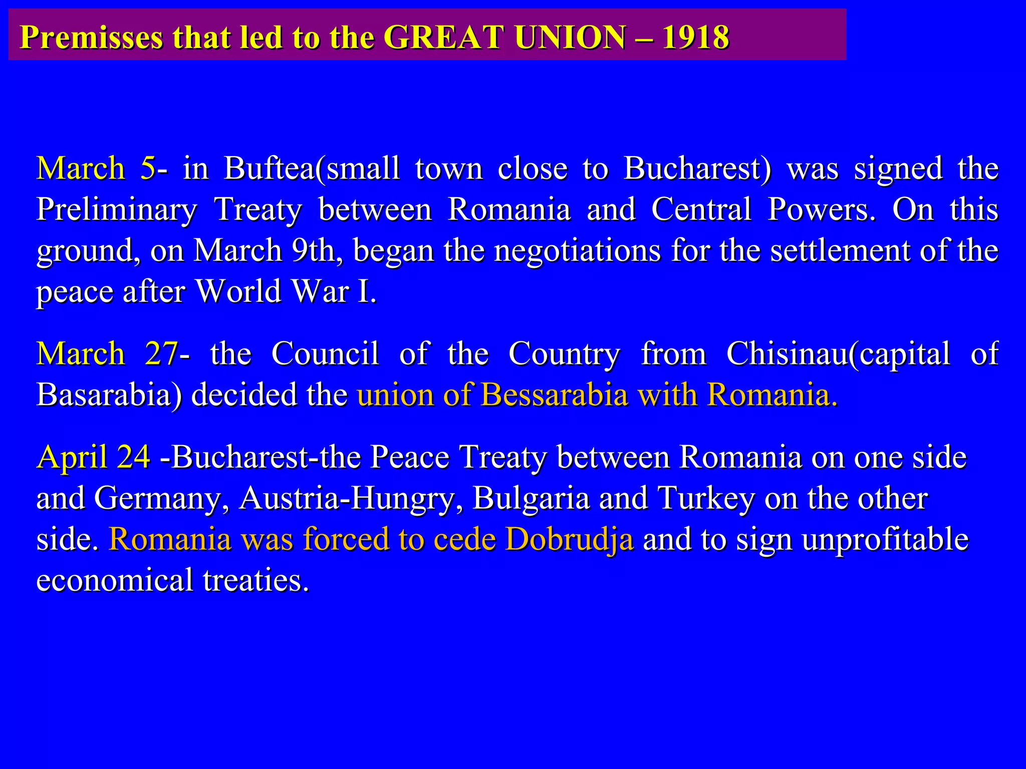 December 1, romanian national holiday | PPT