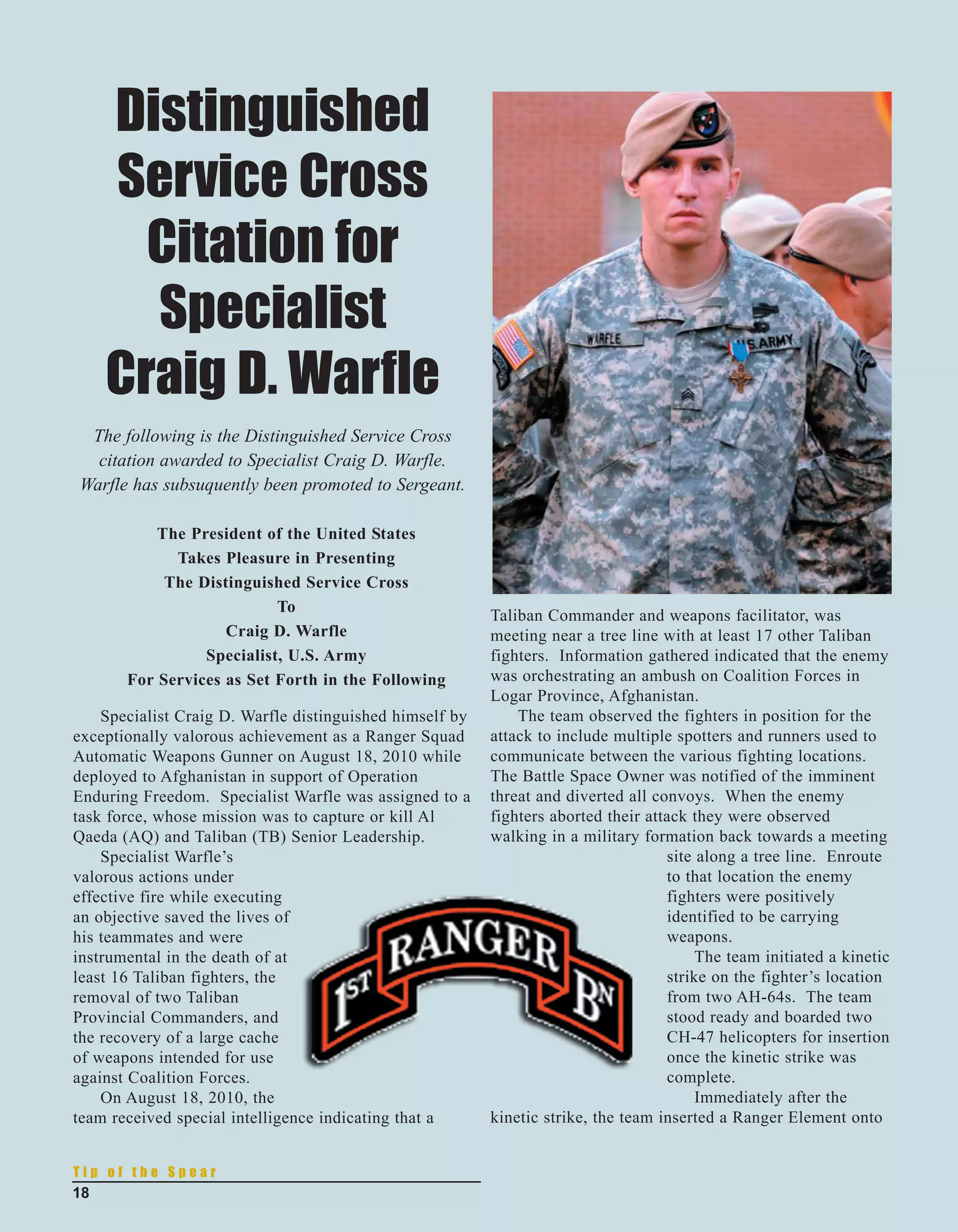 December 2012 tip of the spear | PDF