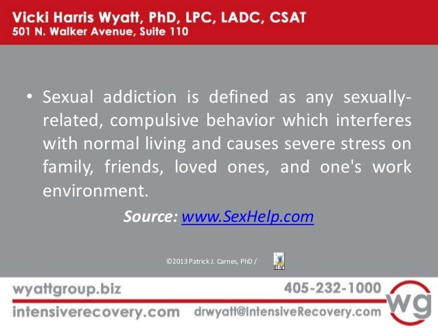 Substance Use And Compulsive Sexual Behavior
