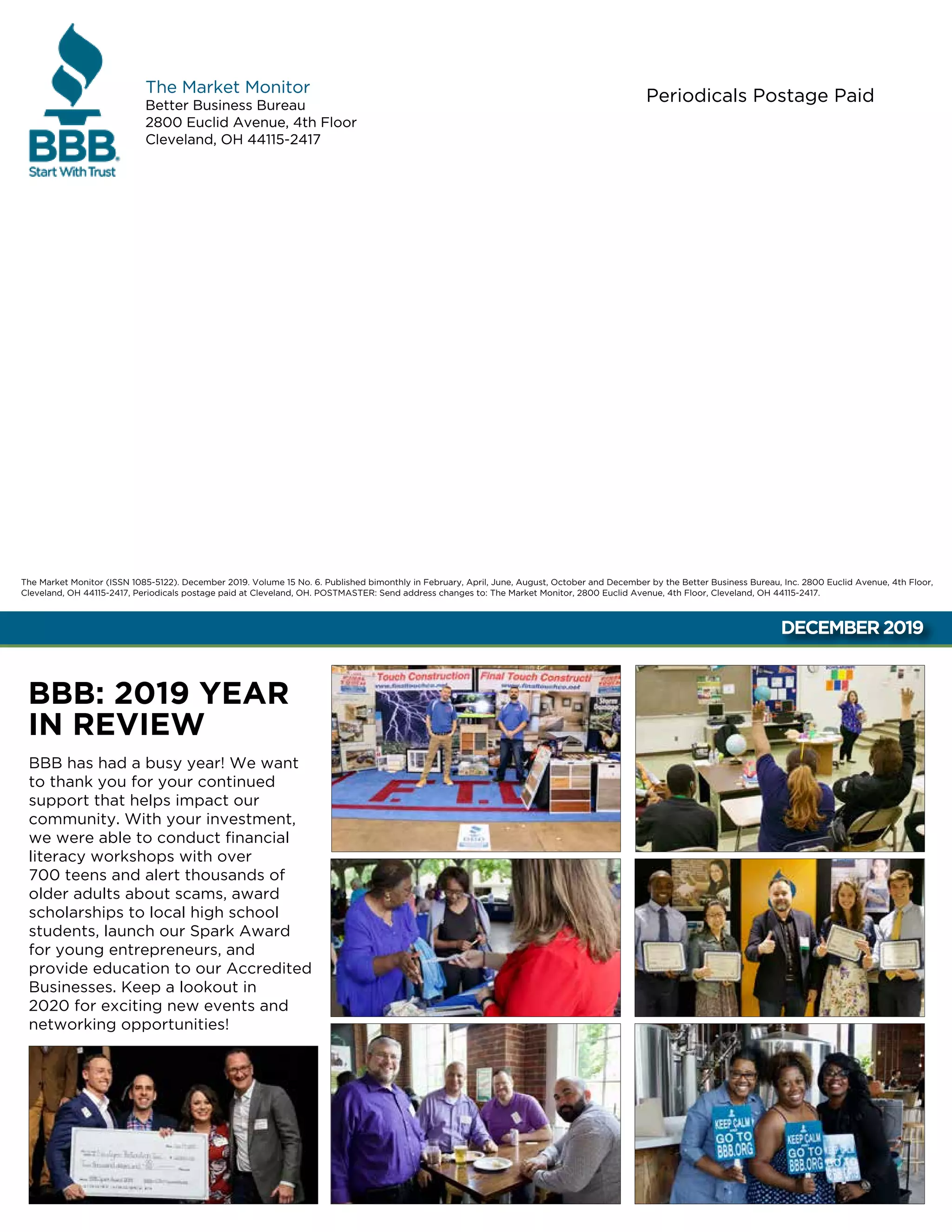 BBB Market Monitor: December 2019 | PDF