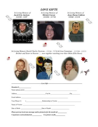 Families & Friends of Murder Victims, INC (FFMV) | PDF