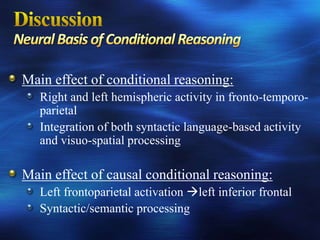 Causal Reasoning | PPTX | Brain and Nervous System Disorders | Diseases and Conditions