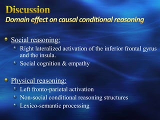 Causal Reasoning | PPTX | Brain and Nervous System Disorders | Diseases ...