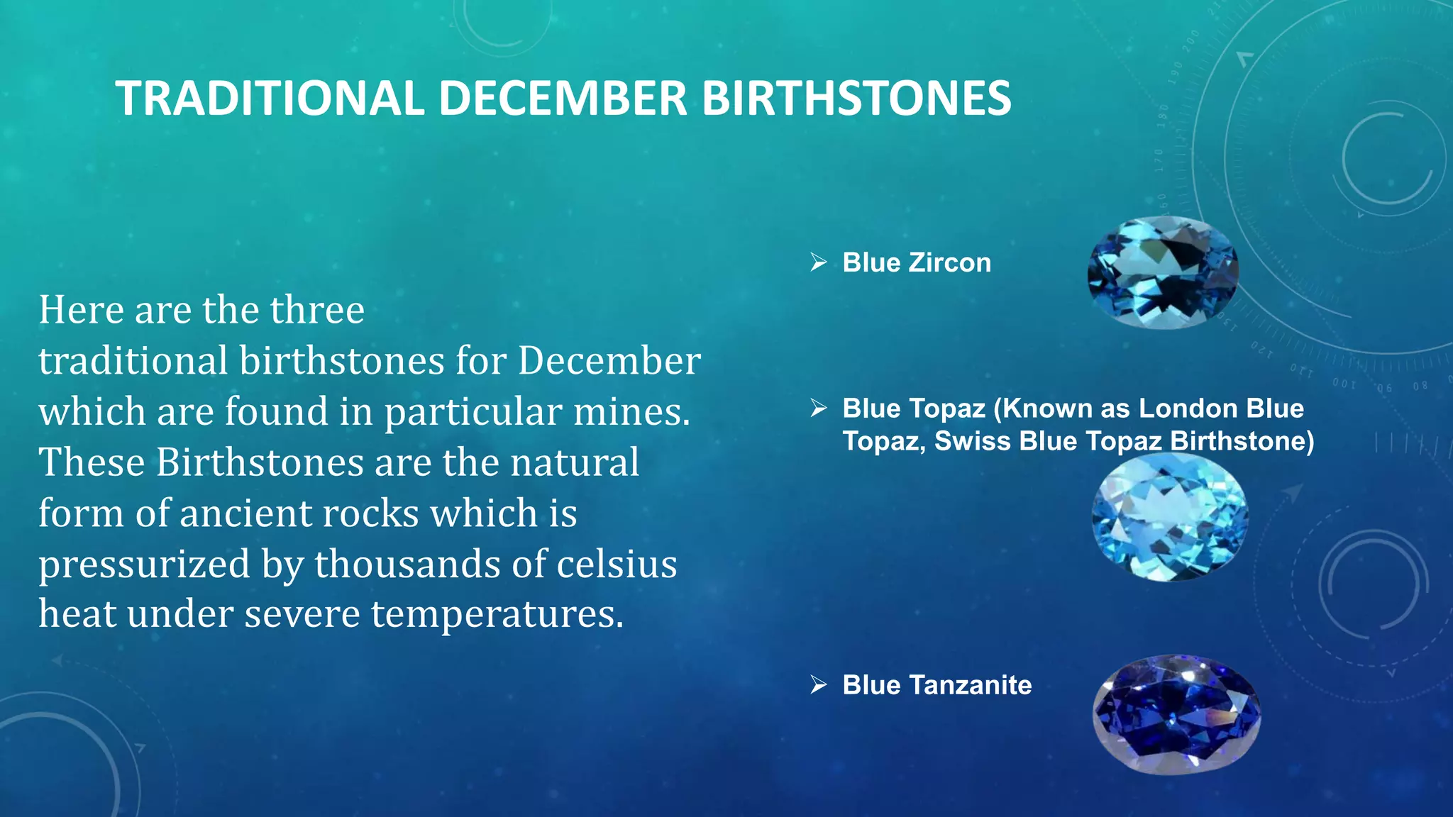 December Birthstones .pptx