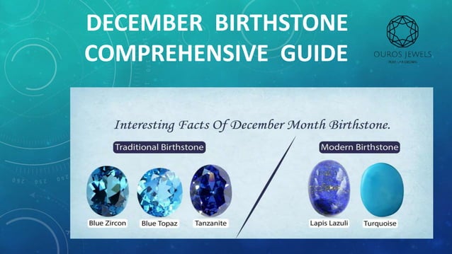 December Birthstones .pptx