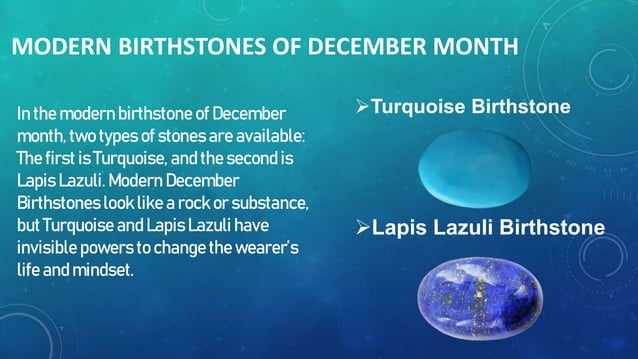 December Birthstones .pptx