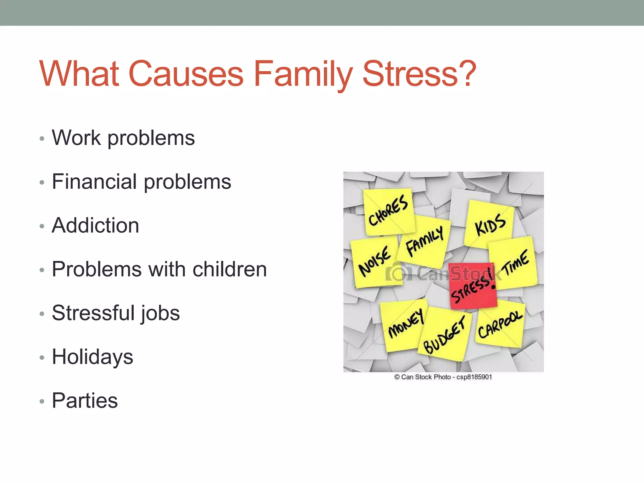 December family stress | PPT