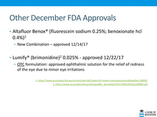 FDA Approvals - December 2017 | PPT