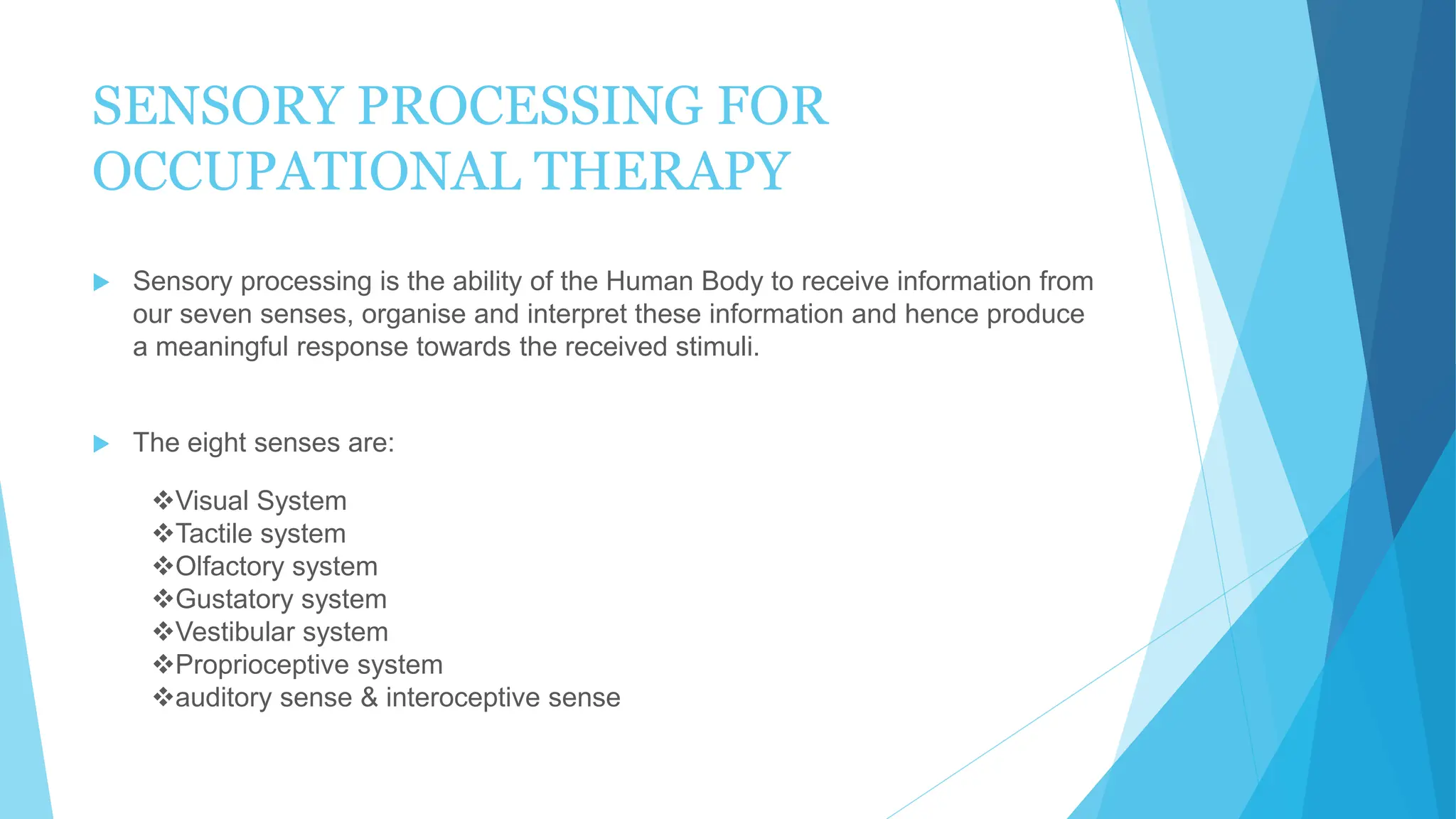 Occupational therapy for autism in India | PPTX