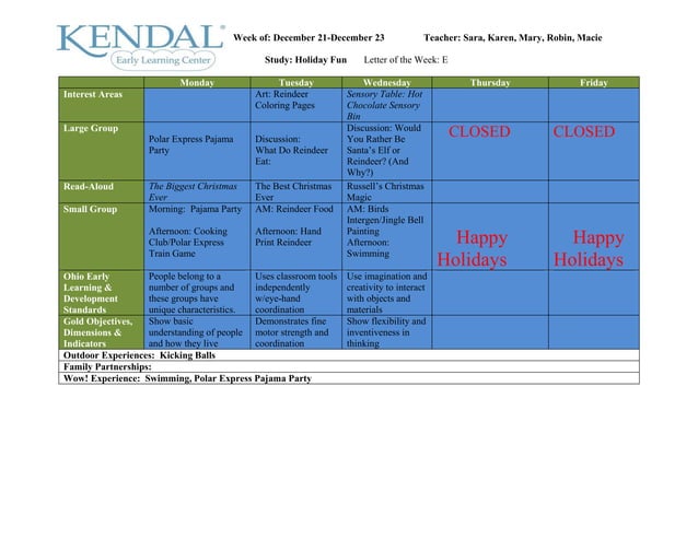 December week 3 | PDF