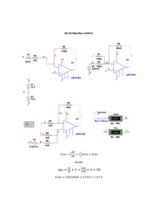 Tarea No.3 - Sensor de Temperatura | PDF