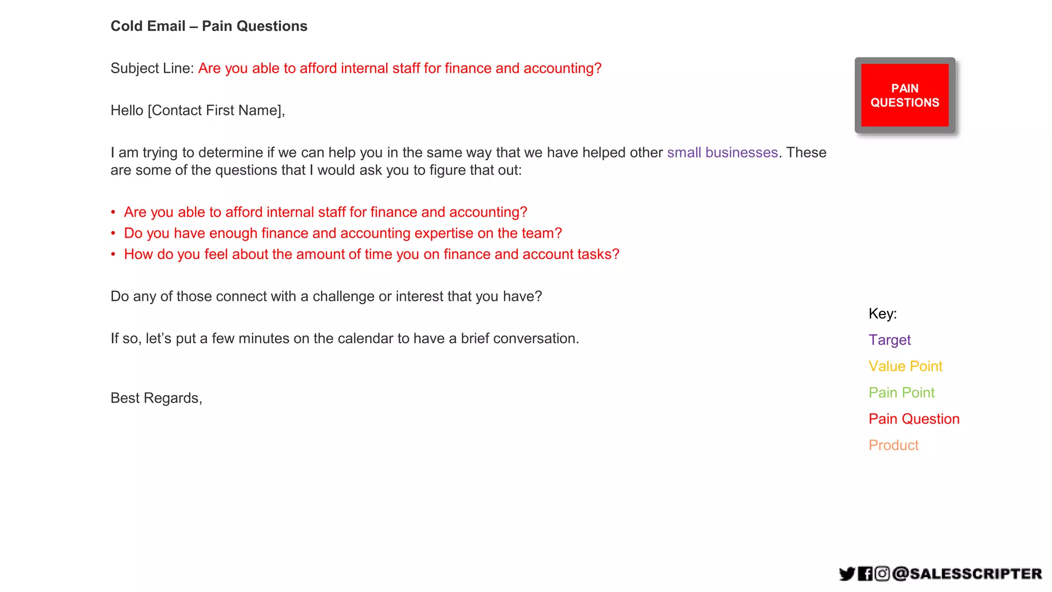 A Decent LinkedIn InMail Example | PPT