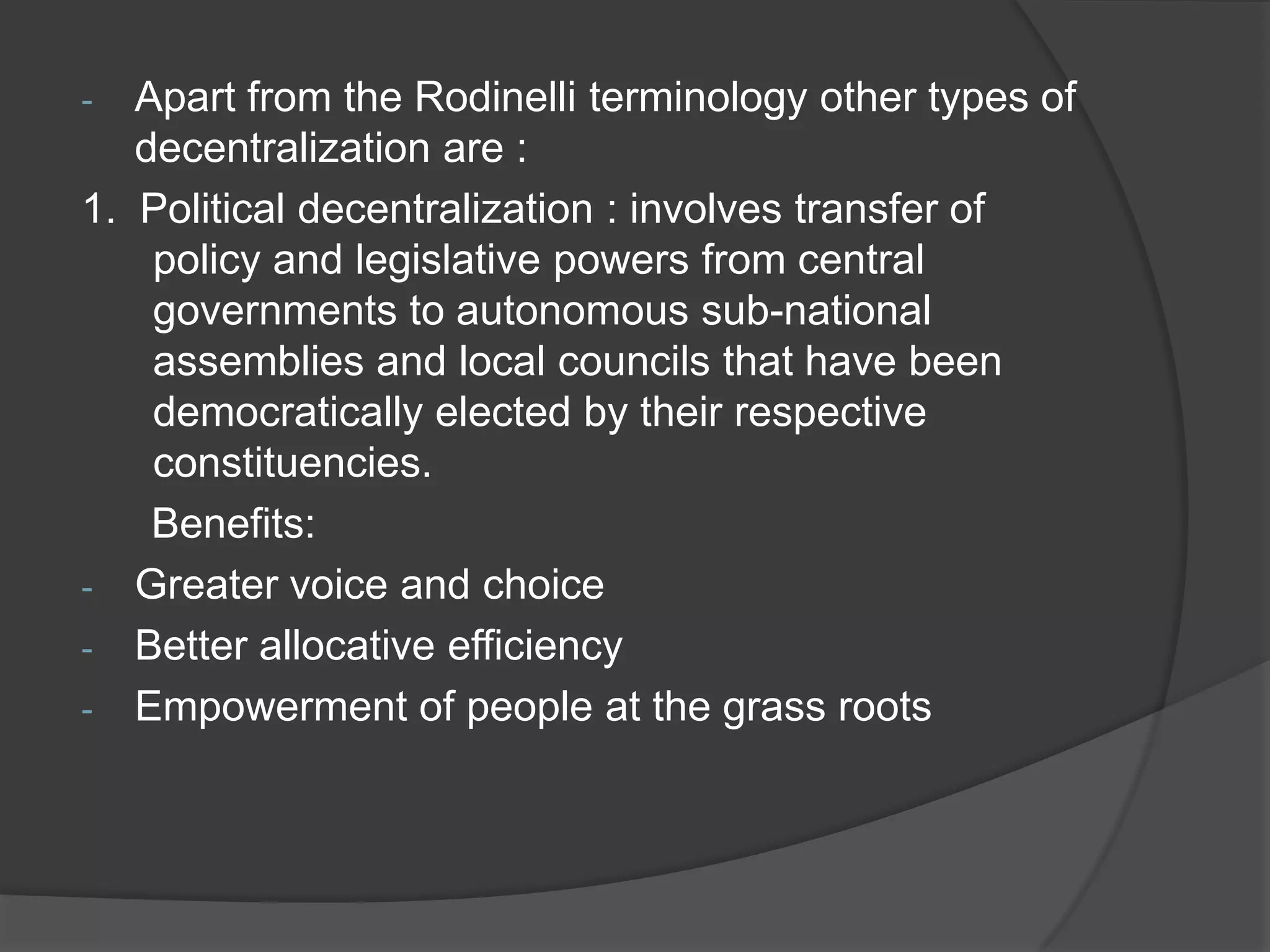 Decentralisation | PPTX