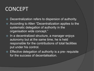 Decentralisation | PPTX