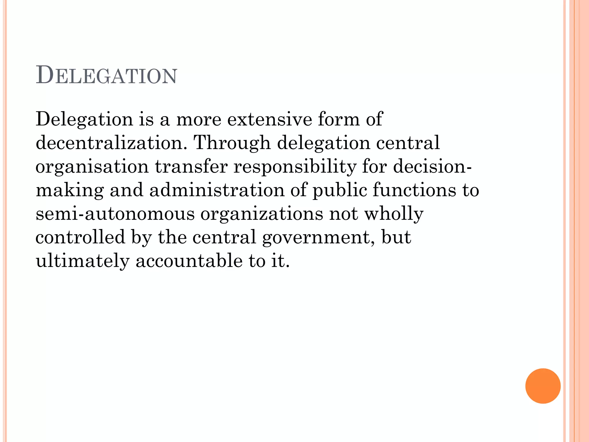 Decentralisation | PPTX