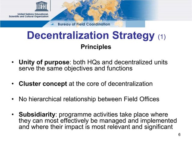 Decentralisation presentation | PPT