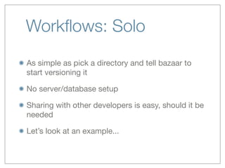 De-centralised Version Control with Bazaar | PDF | Operating Systems | Computer Software and ...