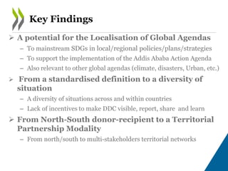 Decentralised Development Cooperation | PPT