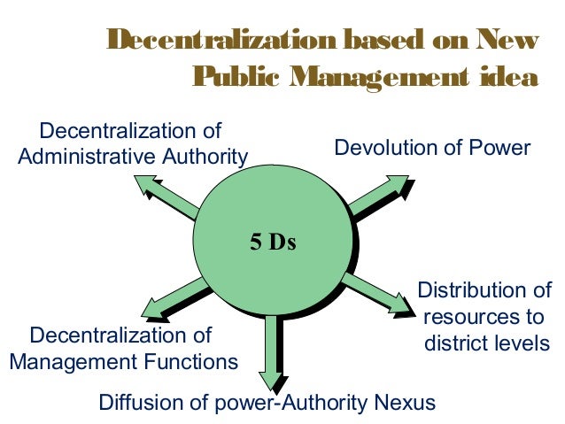 Decentralization