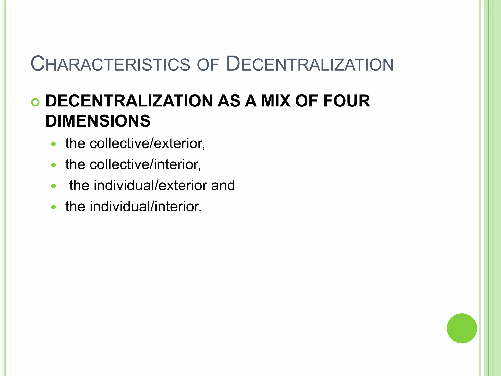 Decentralization | PPTX