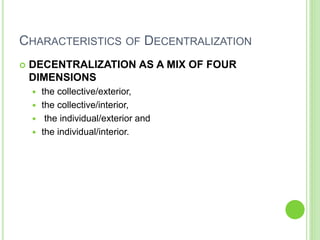 Decentralization | PPTX
