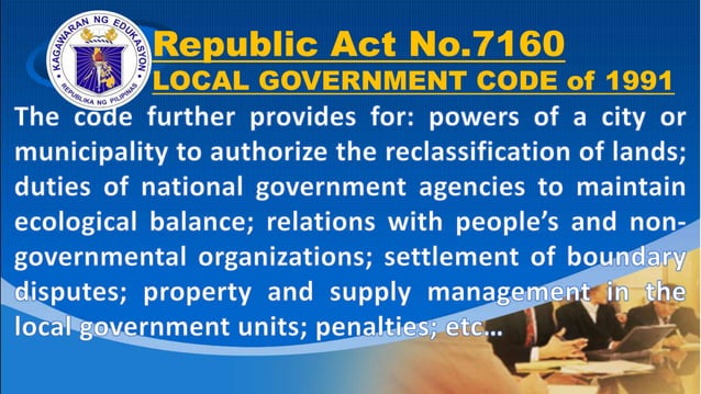 DECENTRALIZATION - LOCAL GOVERNMENT CODE.pptx