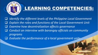 DECENTRALIZATION - LOCAL GOVERNMENT CODE.pptx