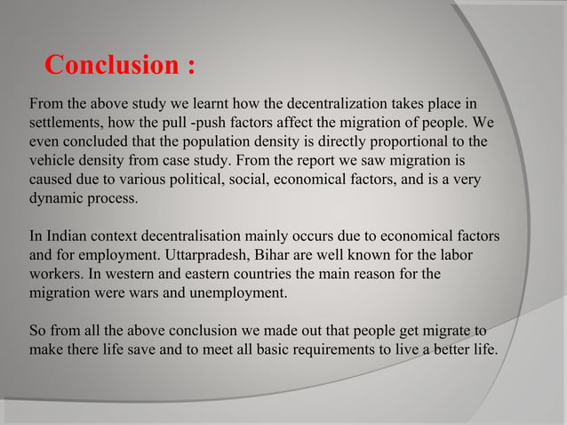 Decentralization concept & city evolution | PPT | Developmental Sites ...