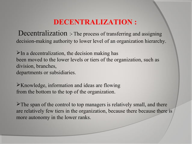 Decentralization concept & city evolution | PPT | Developmental Sites ...