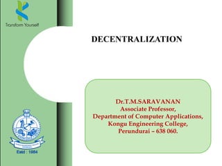 Decentralization in blockchain | PDF