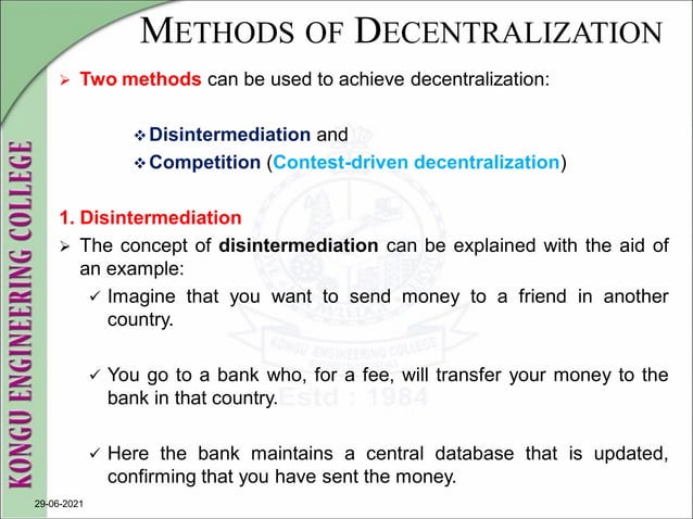 Decentralization in blockchain | PDF | Computer Software and Applications | Computing