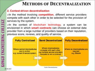 Decentralization in blockchain | PDF | Computer Software and Applications | Computing