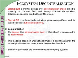 Decentralization in blockchain | PDF