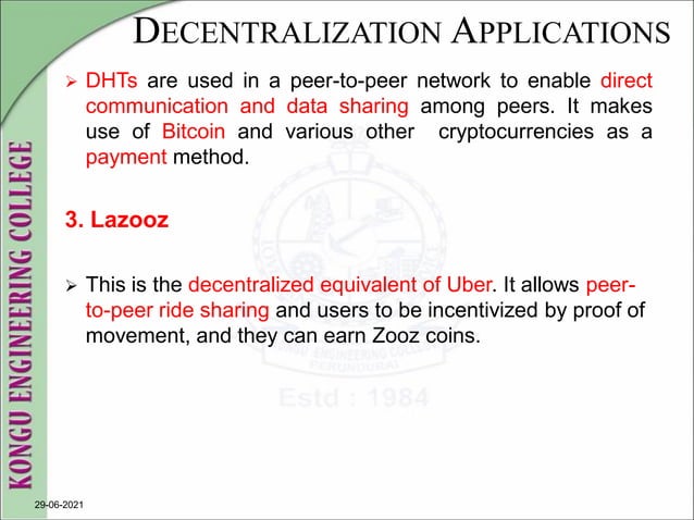 Decentralization in blockchain | PDF | Computer Software and Applications | Computing