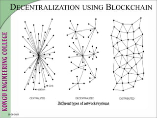 Decentralization in blockchain | PDF | Computer Software and Applications | Computing