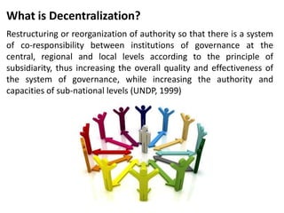 Decentralization Of Power