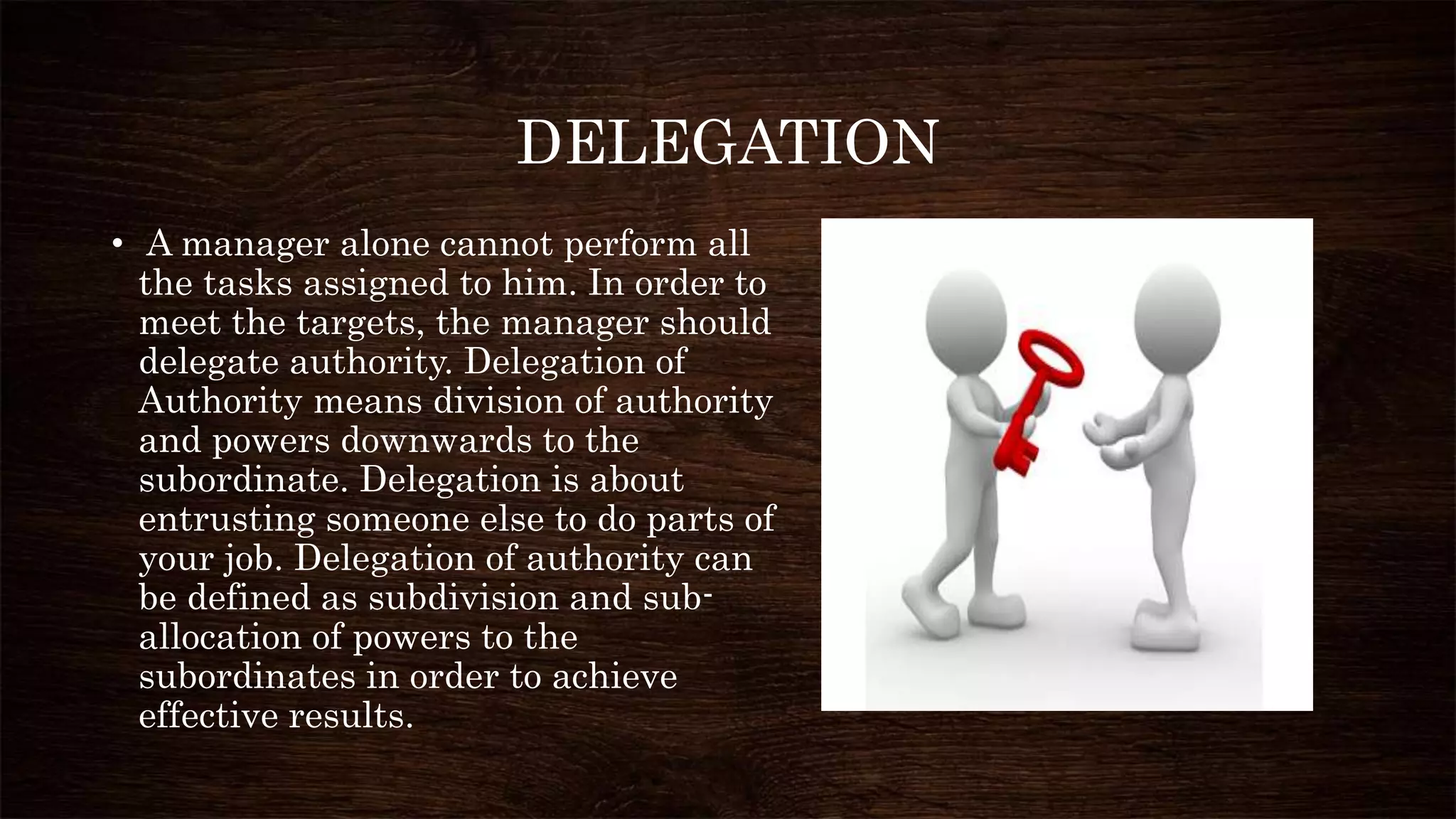 Decentralization vs delegation | PPTX