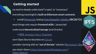 Decentralize all the things | PPT