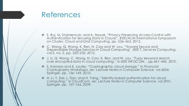 Decentralized Access Control With Anonymous Authentication Of Data St…