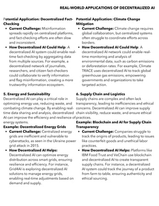Decentralized AI - An Innovative approach to AI Challenges | PDF
