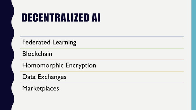 Decentralized AI: Convergence of AI + Blockchain | PDF | Internet | Computing