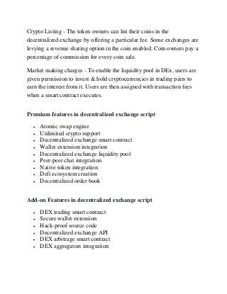 Decentralized Crypto Exchange Script.pdf