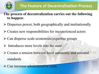 Chapter one of Decentralized Educational Management Course | PPTX