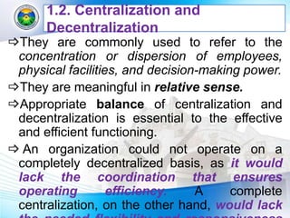 Chapter one of Decentralized Educational Management Course | PPTX