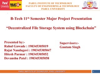Decentralized File Storage System using Blockchain-1.ppt