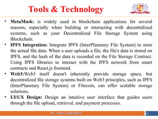 Decentralized File Storage System using Blockchain-1.ppt